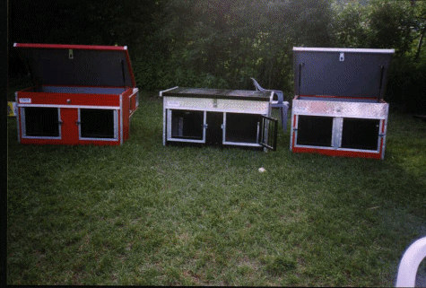 We Use And Sell Houndsmen Deluxe Dog Boxes