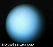 El color azul verdoso de Urano se debe al gas metano presente en su ...