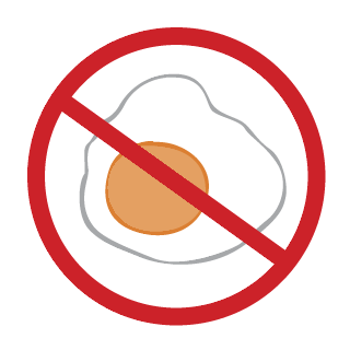 Egg free products and substitutes