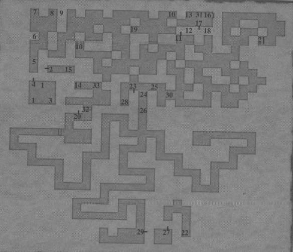 Lands of Lore: The Throne of Chaos- Map Information