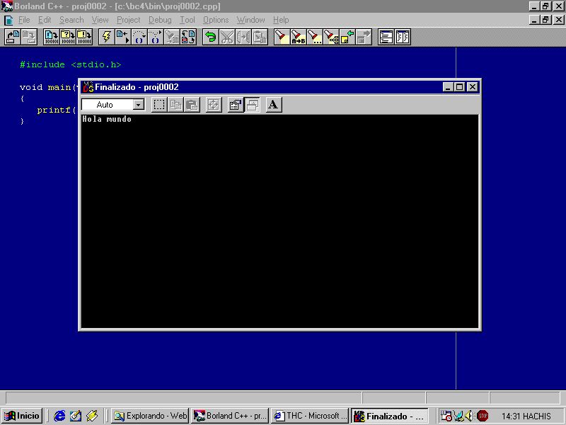 Bueno, ahora que has escrito y ejecutado tu primer programa en C (bueno, vale no tiene ...