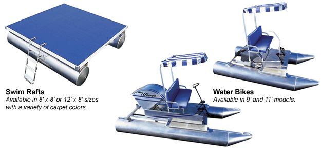 Weeres Pontoons--Rafts & Bikes