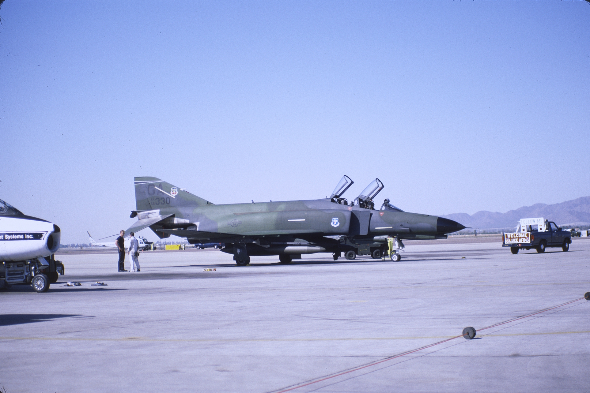 F-4E Phantoms in USAF service