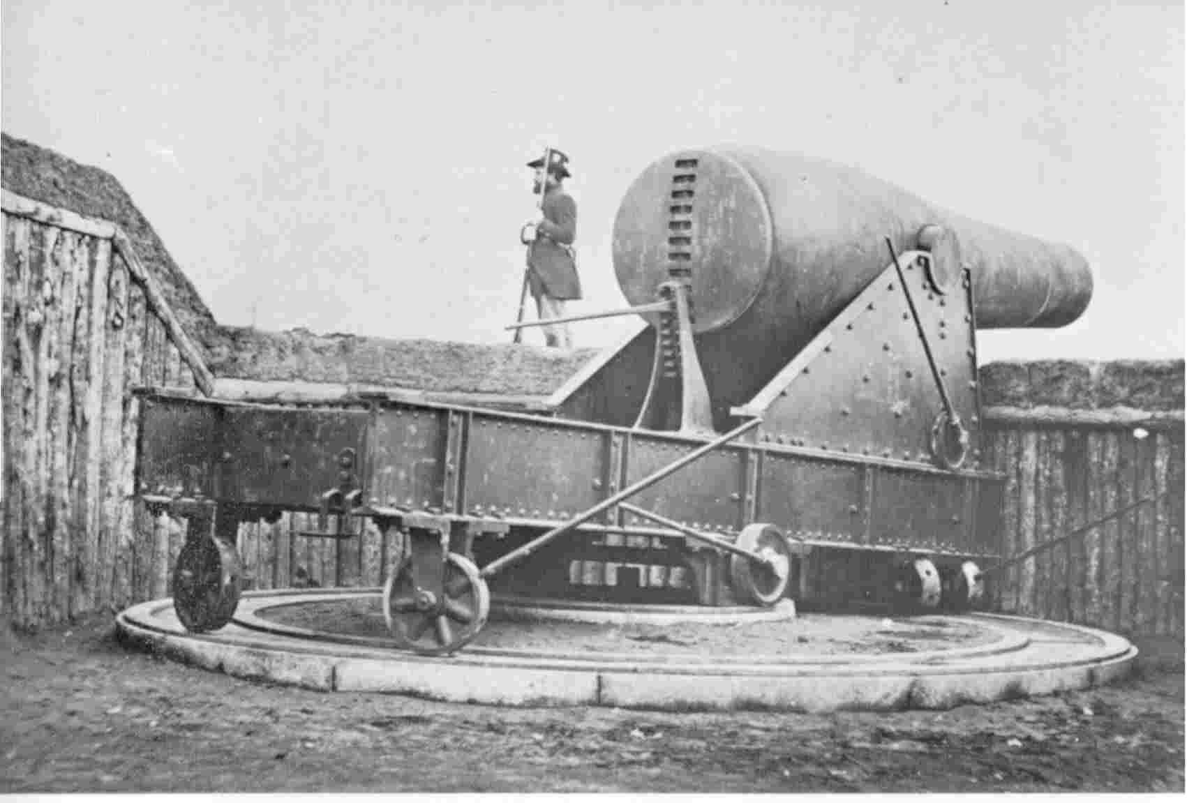 A 15 inch Rodman smoothbore