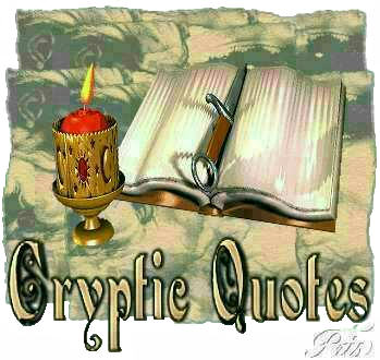Cryptic Quotes