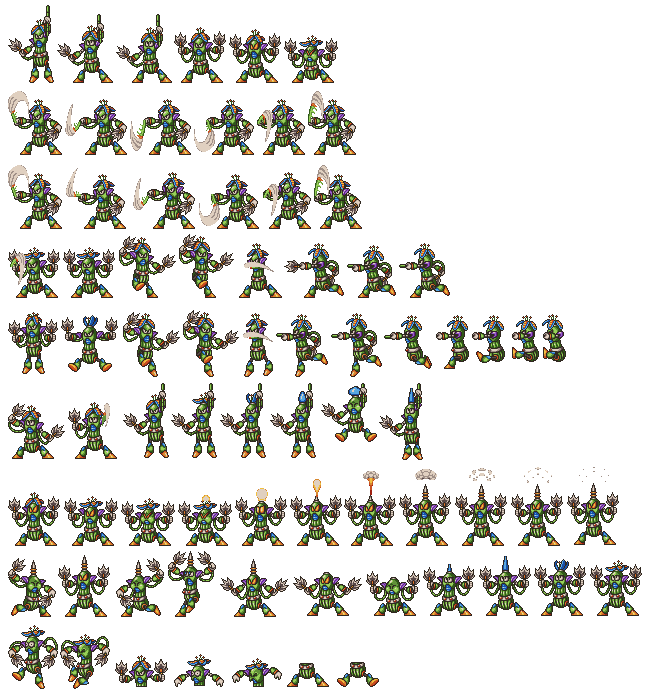 Below are a series of Megaman X2 sprite Sheets click a link to the ...