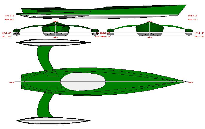 Another computer aided drawing of a boat shaped object - The WoodenBoat ...