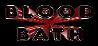 Blood Bath '01 Card