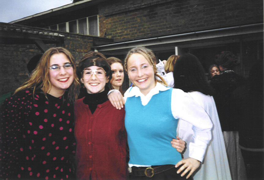 Leonie (Miss Mayle), Fiona (Mrs Wilkinson) and Cara (Mr Coton)