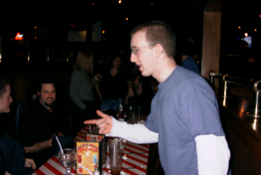 I'm sure its weird for him too. Are we reliving the past? I wonder what ...