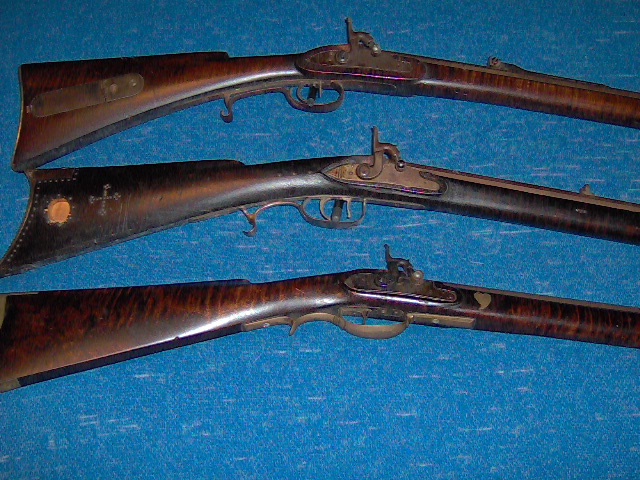 MY HANDBUILT BLACK POWDER RIFLES