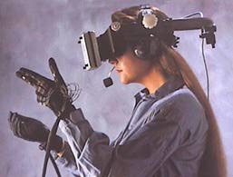 Virtual Reality - early 1990s virtual reality devices were beginning to ...