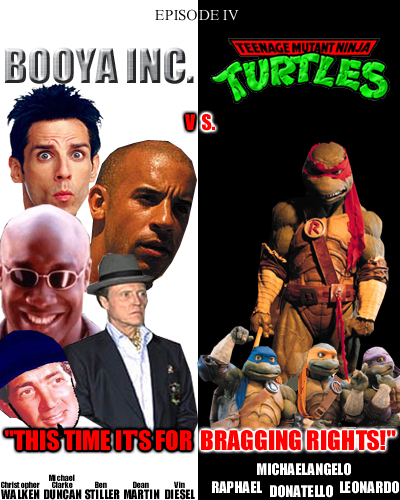 Booya Inc. THE MOVIE 4: Booya Inc. VS Teenage Mutant Ninja Turtles
