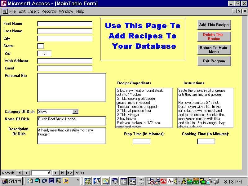 Cooking With The Good Stuff-FREE CD!