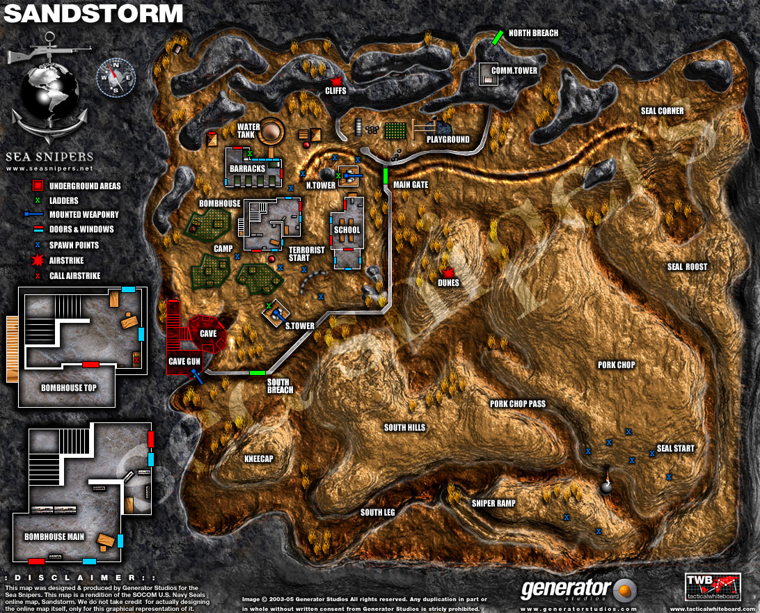 SOCOM MAPS