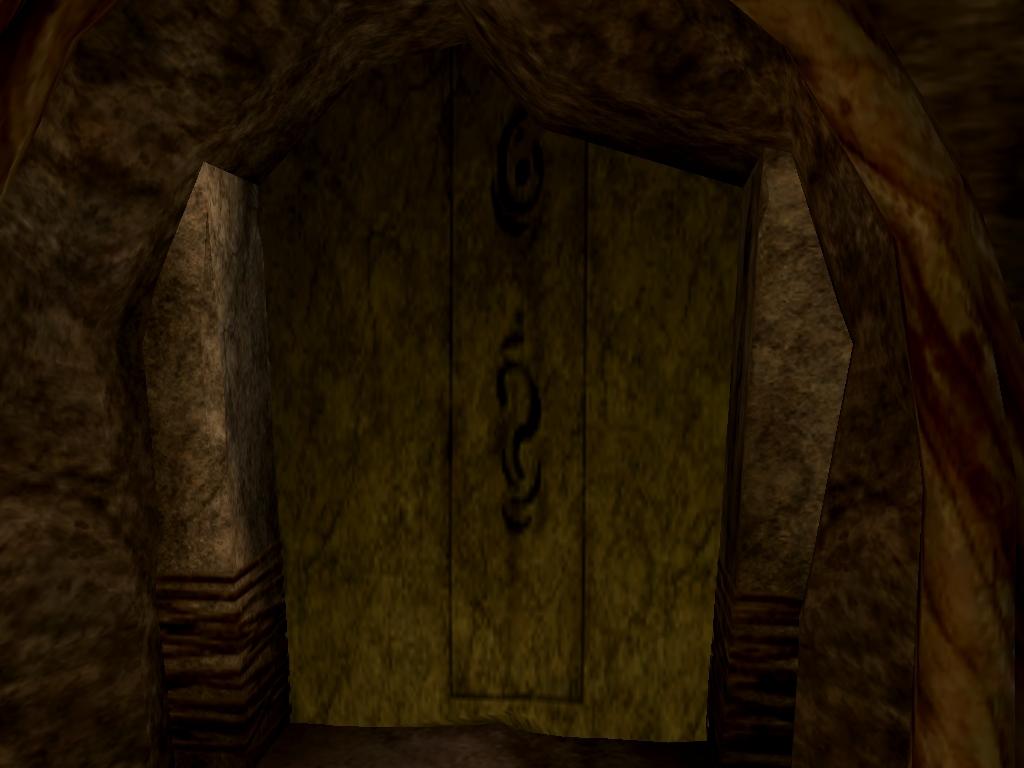 The hall splits into 4 rooms