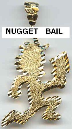 Pimp Hatchetman Charm w/ Nugget charm