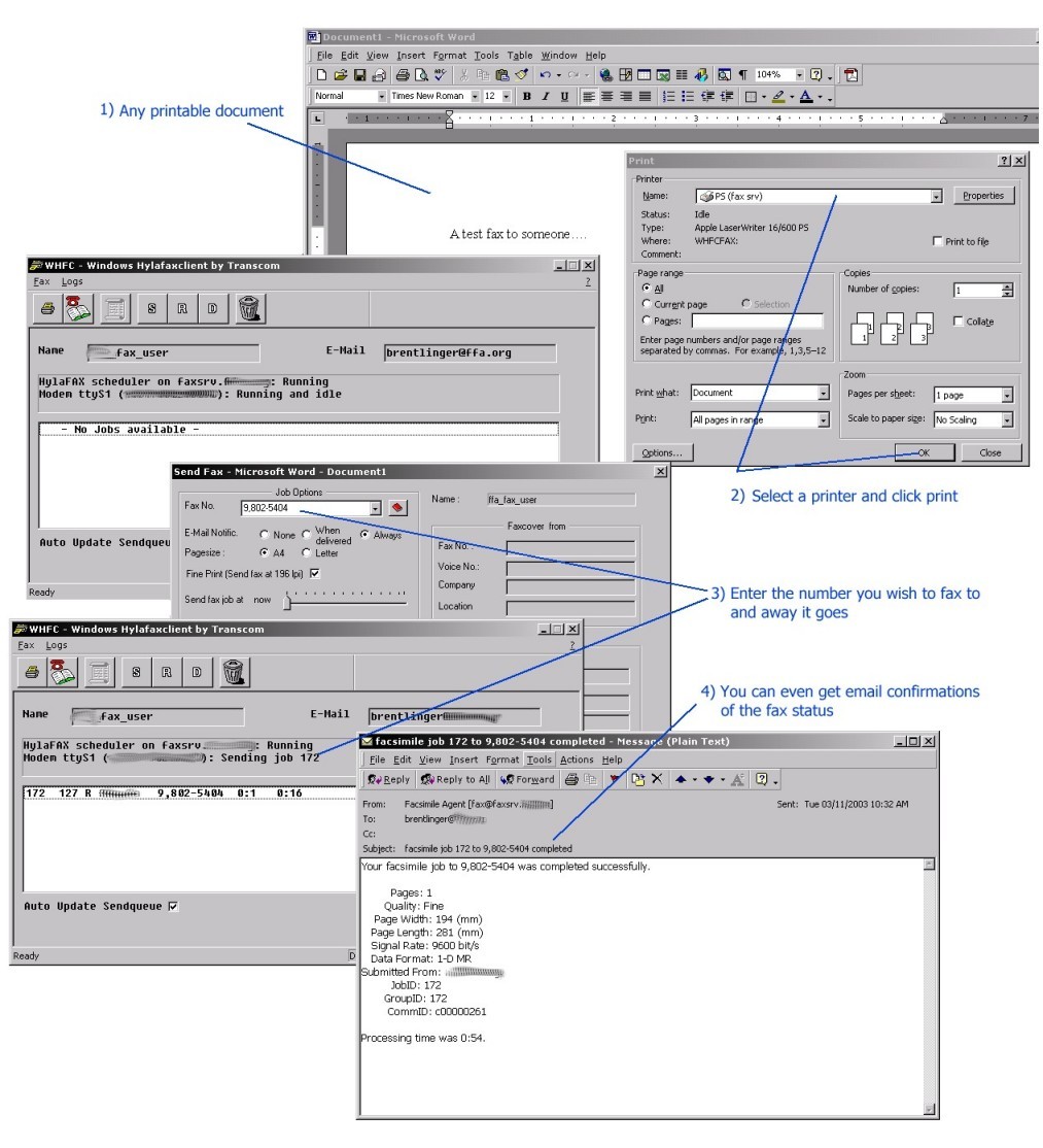 2) An example of picking up a newly createdPDF file which was generated ...