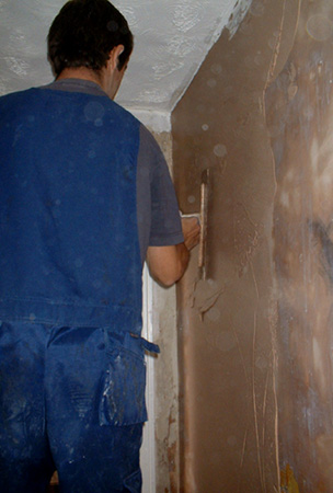 PVA prepared over skimmed walls. Williams Brothers