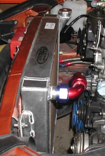 C&R Racing, aluminum radiator