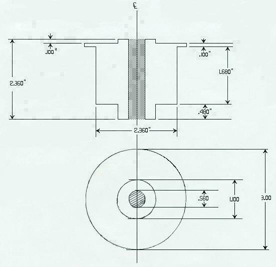 Here is the drawing of the bushing. I decided to archive the part and ...