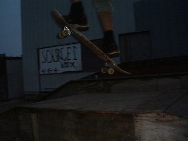 Luke- Ollie off of a ledge