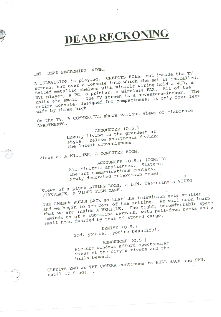 Dead Reckoning Script