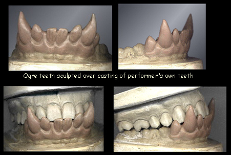 this shows how i create a custom set of teeth in this case a lower set ...