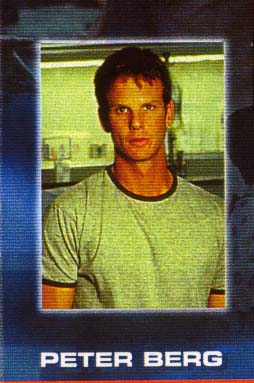 A dedication page to Peter Berg