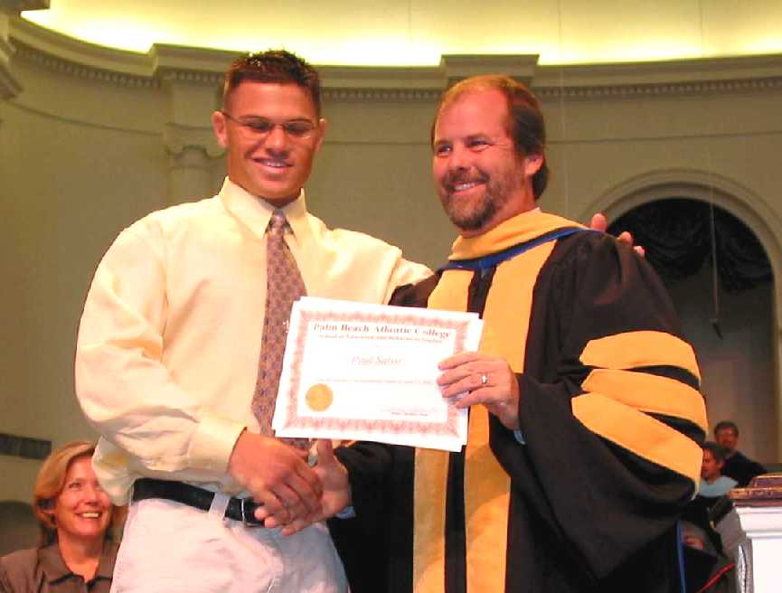 Paul Salvo Receives First PBA Scholarship