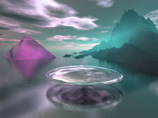 My Work With Corel's Bryce 5