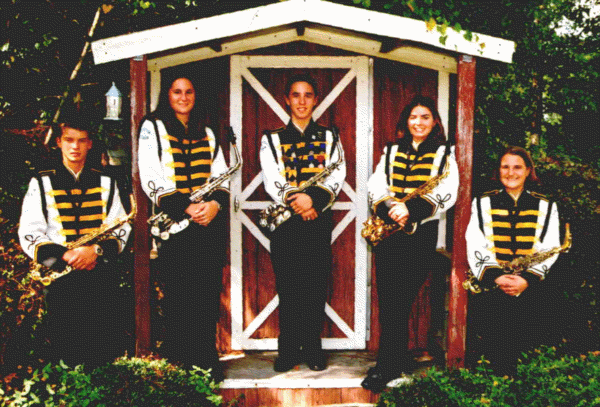 Claxton Tiger Band Sections 2002-2003