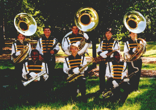 Claxton Tiger Band Sections 2002-2003