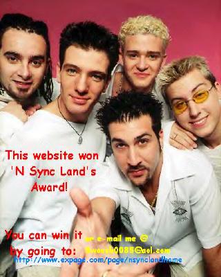 Sail Away With *Nsync
