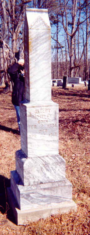 Gravesite of Albert Moseley