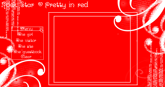 [Rock Star 5] Pretty in red