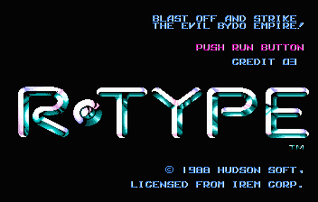 [PC ENGINE]R-TYPE