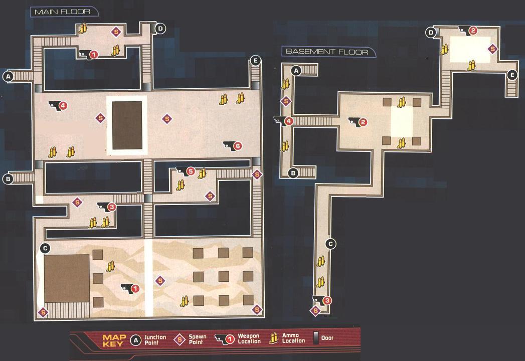 Pictures from Perfect Dark Strategy Guide