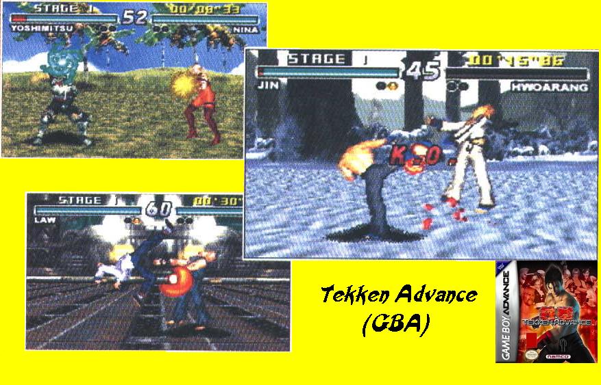 Tekken Advance out now (GBA)