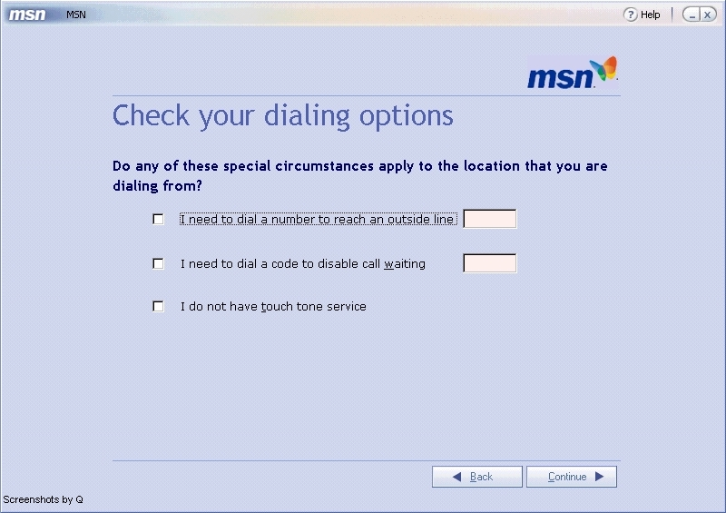 MSN 6.1 Screen Shots by Q