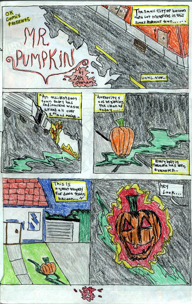 HALLOWEEN SPECIAL NO.1-"MR.PUMPKIN"