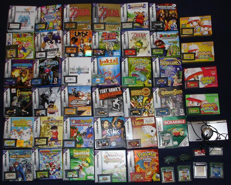 My GBA Collection