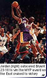 ---KOBE BRYANT VS. MICHAEL JORDAN GALLERY---