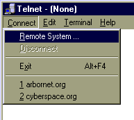 Using Telnet