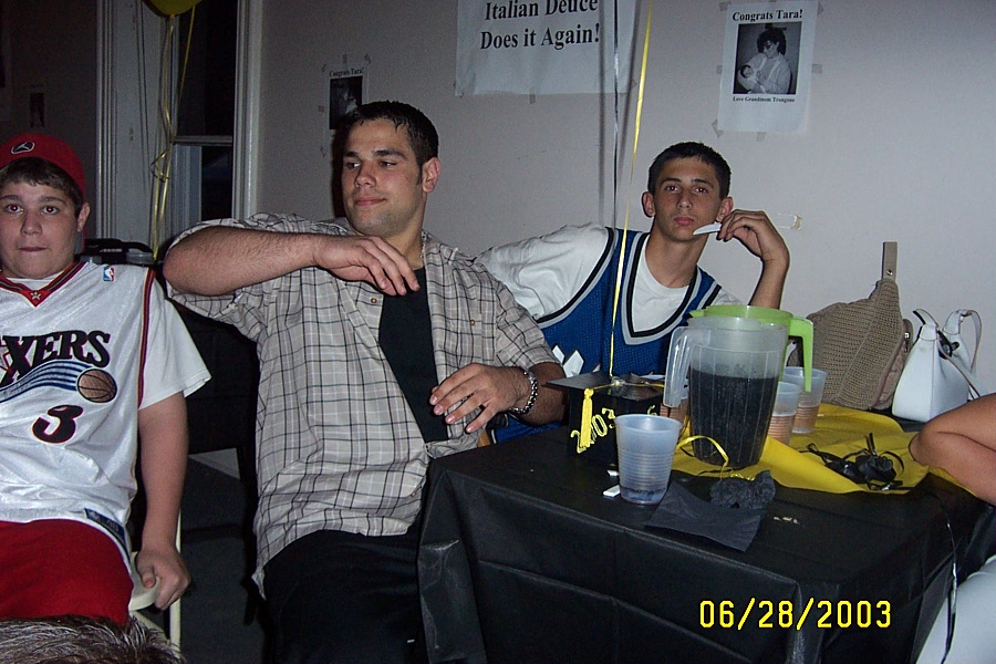 The Testa Family = Grand Mom Trongone, Uncle Leon, cousins Joey ...