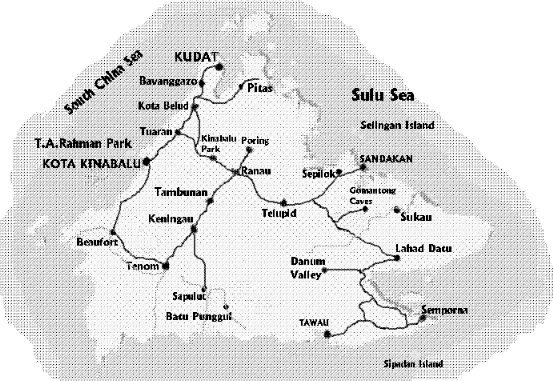 Sabah - Maps