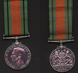 WWII Canadian Defence Medal