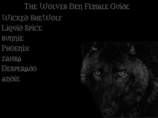 The Wolves Den Previews