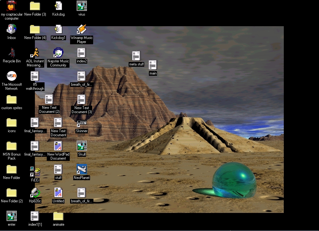 java's Desktop Screenshots
