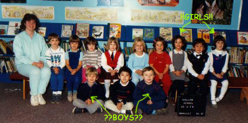 **Notice who I'm sitting with**